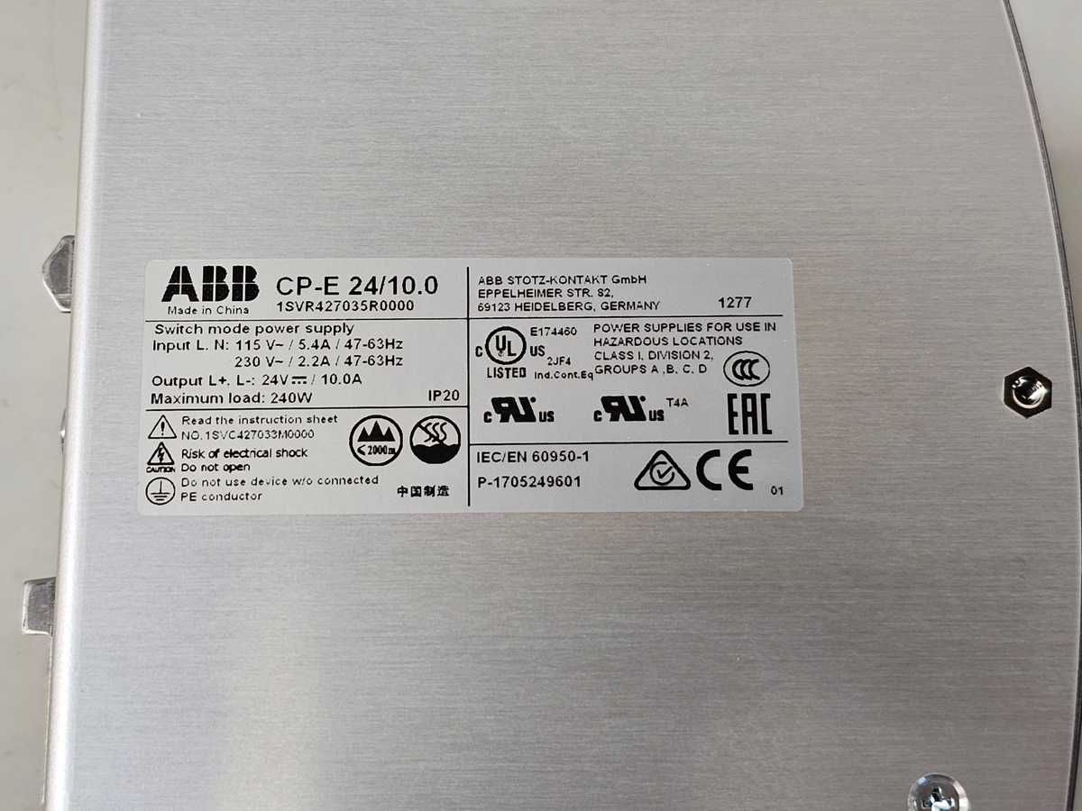 Teholähde CP-E 24/10.0 :24VDC/10A | Laitetori.com